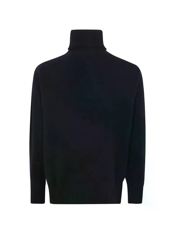 D.exterior Roll-neck Cashmere Sweater