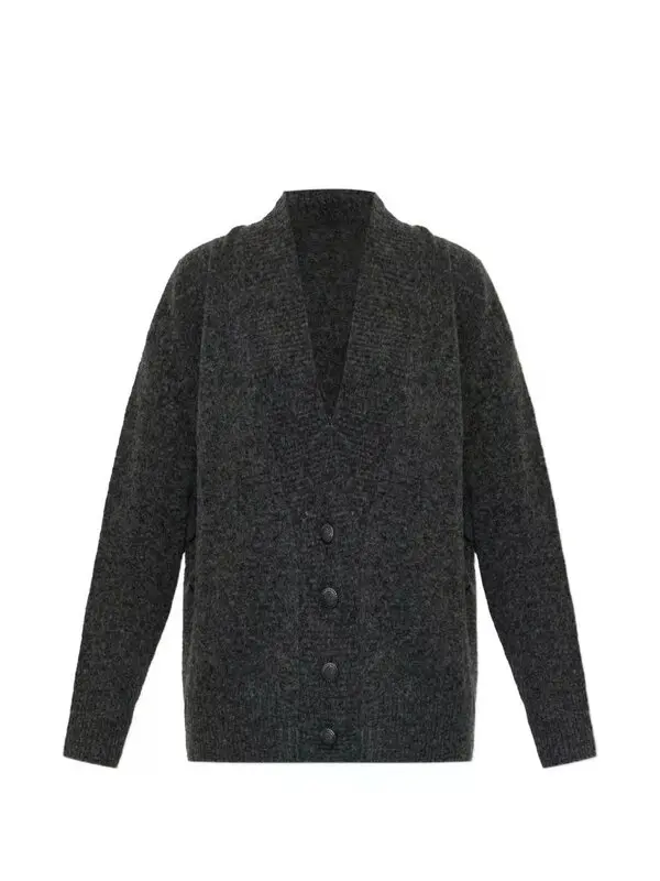 AKEP V-neck Loose-fit Cardigan