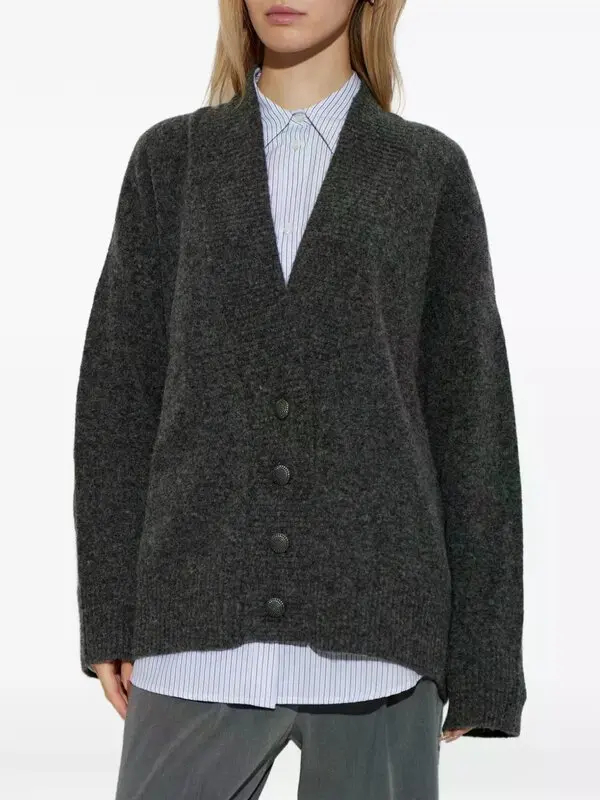 AKEP V-neck Loose-fit Cardigan