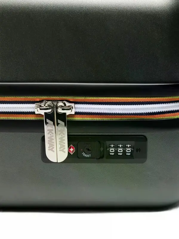 K-WAY Logo-embossed Hard-shell Suitcase