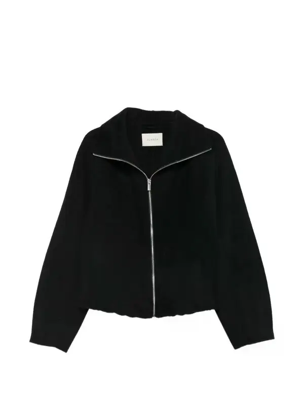 Almada Label Lindy Zip-up Spread-collar Jacket - Black