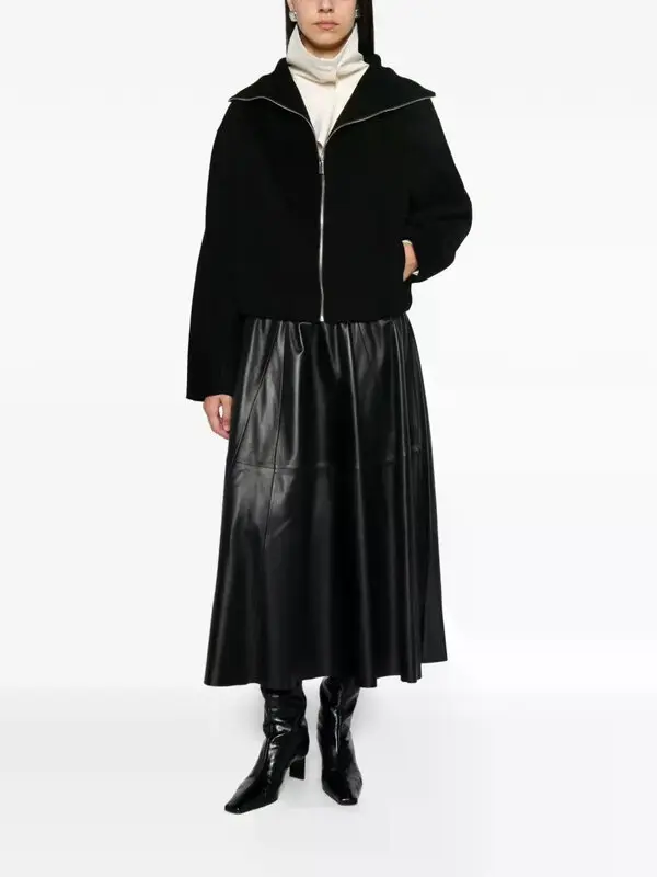 Almada Label Lindy Zip-up Spread-collar Jacket