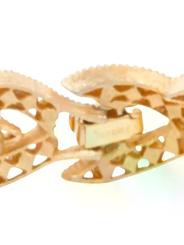 SUSAN CAPLAN 1960s Trifari Swarovski Crystal-embellished Bracelet