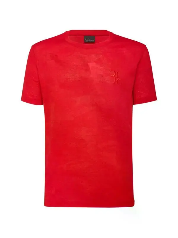 BILLIONAIRE Statement Embroidered-logo T-shirt