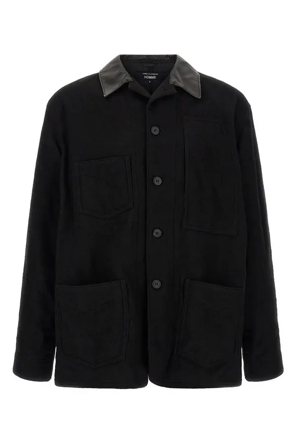 COMME DES GARҪONS HOMME Wool Cloth Jacket