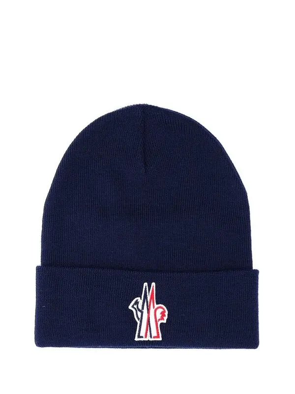Moncler Logo-branded Wool Beanie