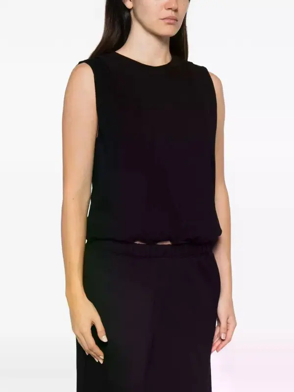 BOBI Bubble-hem T-shirt