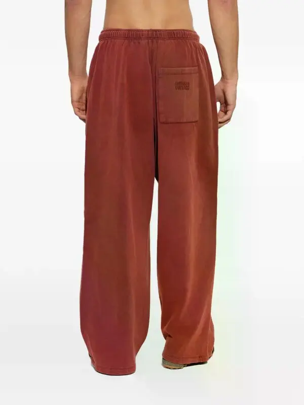 American Vintage Jitbay Patch-pocket Track Pants - Red