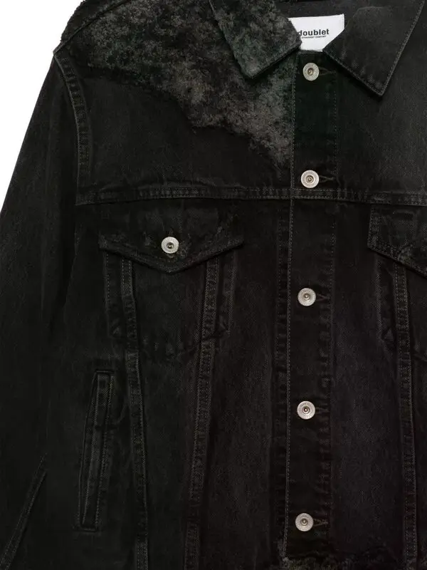 DOUBLET Embroideried Denim Jacket