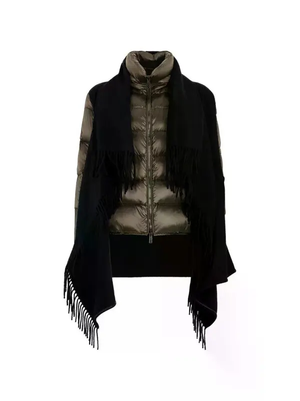 MOORER Dhanastw Fringed-quilted Jacket