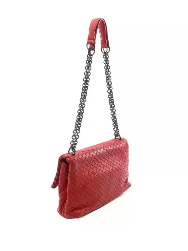 Bottega Veneta 2000-2026 Small Nappa Intrecciato Olimpia Shoulder Bag