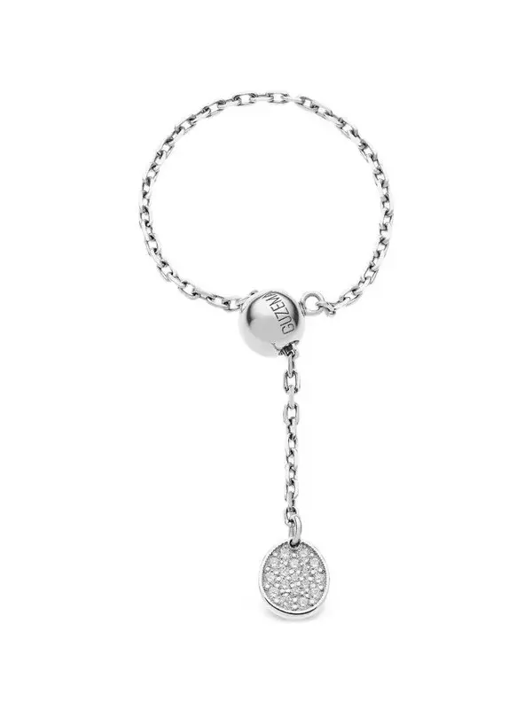 GUZEMA Transformer Diamond Charm Ring