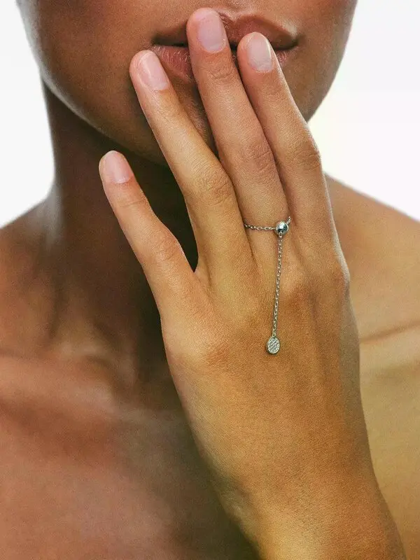 GUZEMA Transformer Diamond Charm Ring