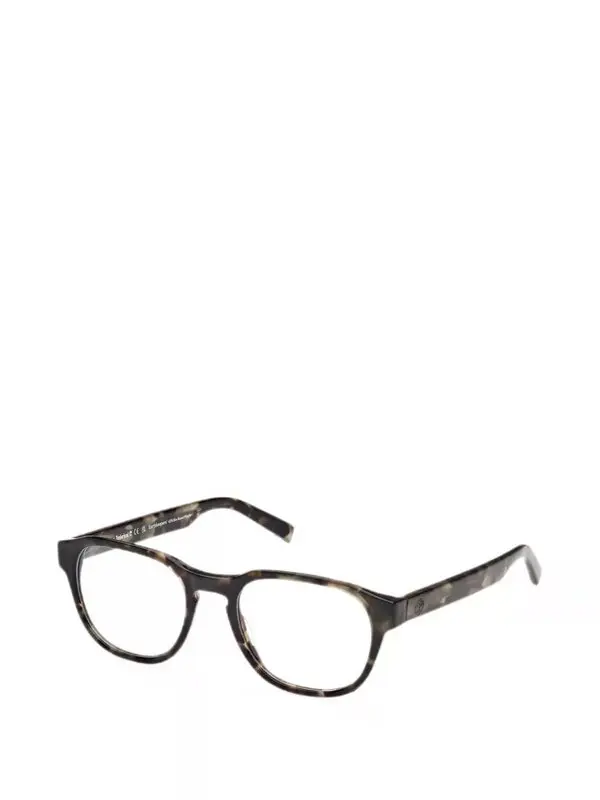 Timberland Tortoiseshell-effect Round-frame Glasses