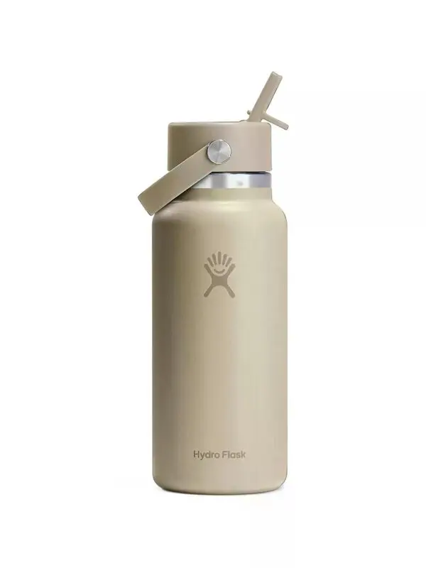 HYDRO FLASK Wide Flex Straw Cap Water Bottle - Neutrals