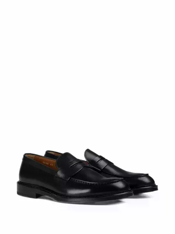 DOUCAL'S Penny Leather Loafers