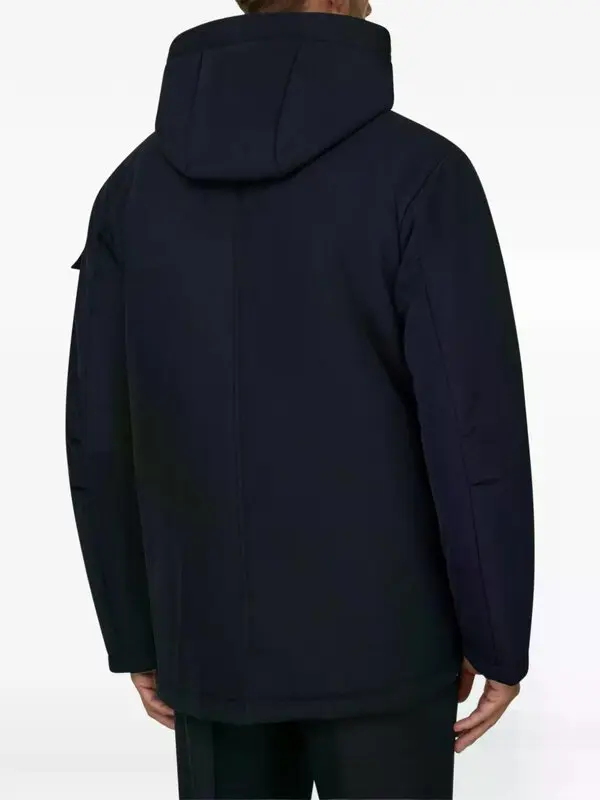 Boggi Milano Parka Padded In Technical Fabric B Tech
