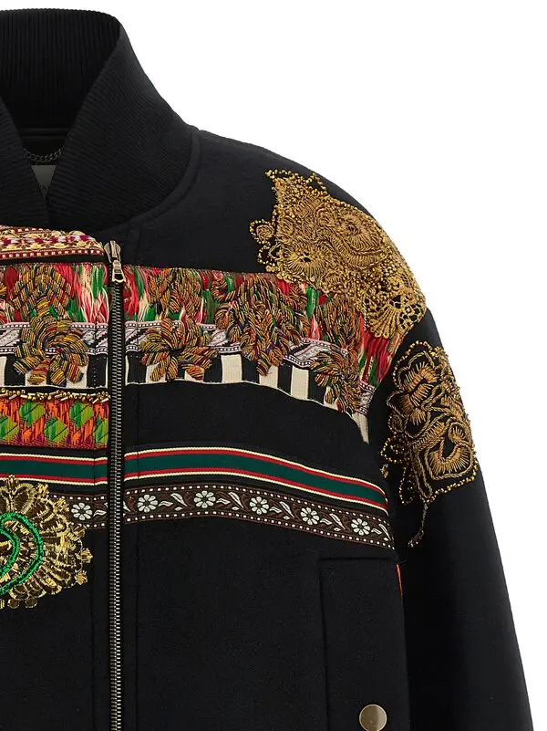 Dries Van Noten Valdi' Bomber Jacket - Multicolor