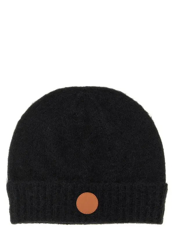 VIVIENNE WESTWOOD Orb' Patch Beanie - Black