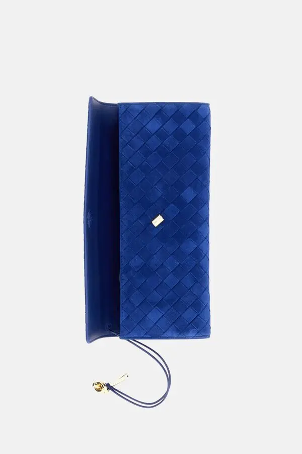 Bottega Veneta Andiamo Clutch - Blue
