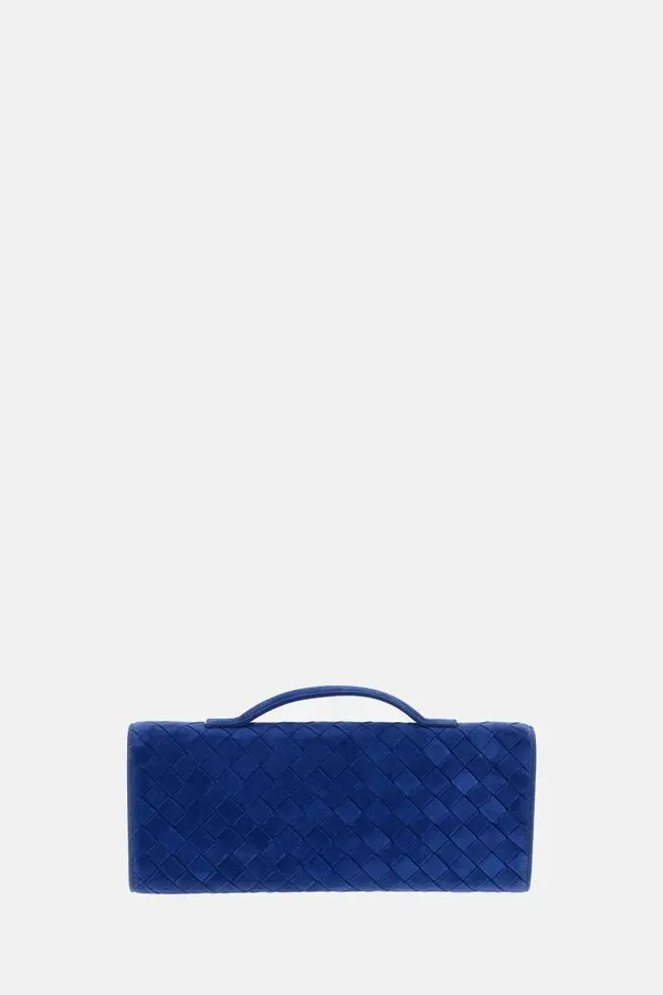 Bottega Veneta Andiamo Clutch - Blue