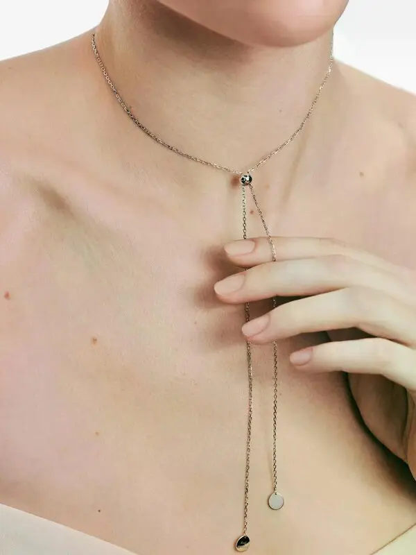 GUZEMA Flat Tie Necklace
