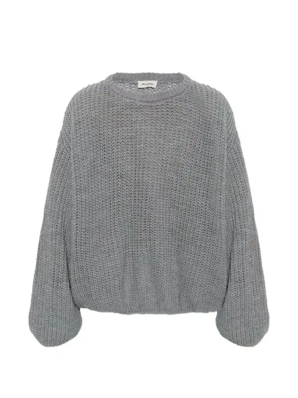 American Vintage Cyrow Decorative-knit Sweater - Grey
