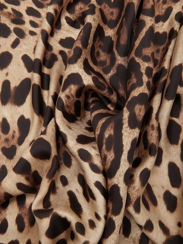 Dolce & Gabbana Print Silk Foulard