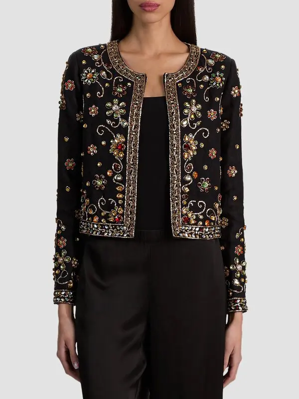Alice + Olivia Kidman Embellished Jacket