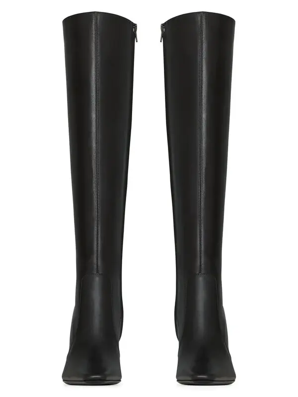 Saint Laurent Francoise Boots In Smooth Leather