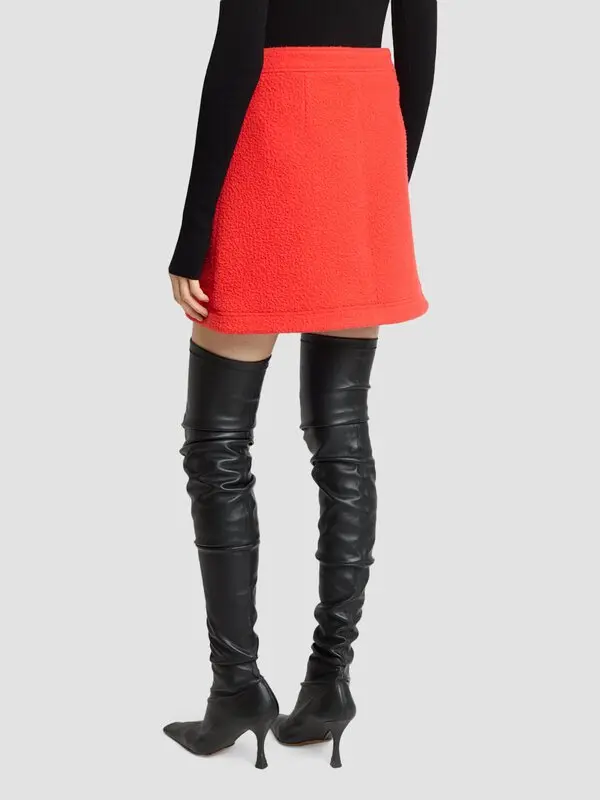 Proenza Schouler Clarice Casentino Wool-blend Mini Skirt