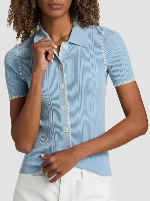 Rag & Bone Harper Short-sleeve Cardigan