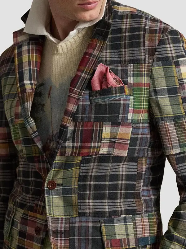 Polo Ralph Lauren Checked Cotton Blazer