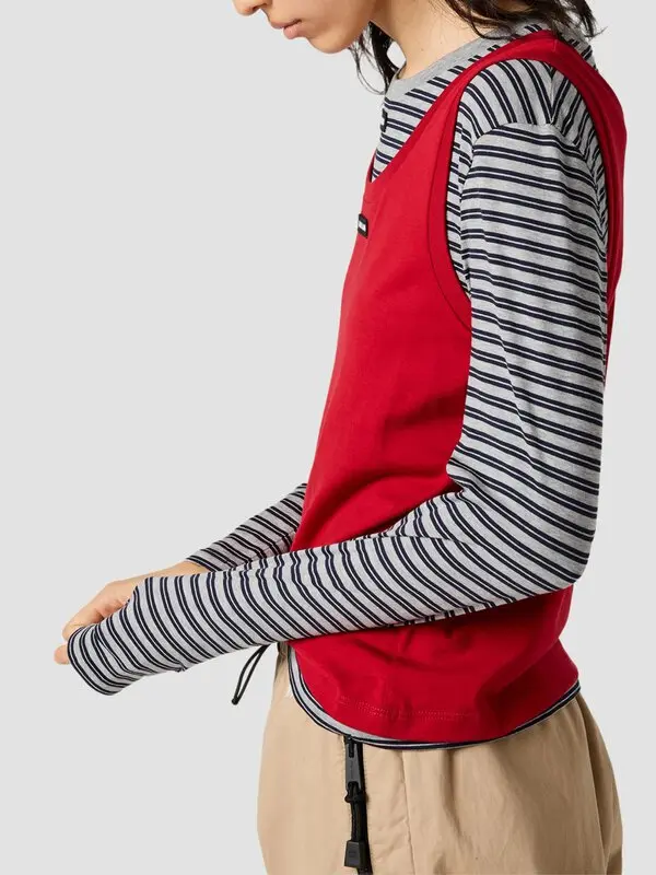 Miu Miu Jersey Tank Top And T-shirt