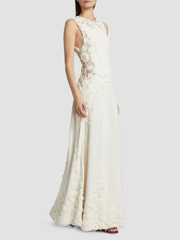 Ulla Johnson Genoveva Floral Embroidered Maxi Dress