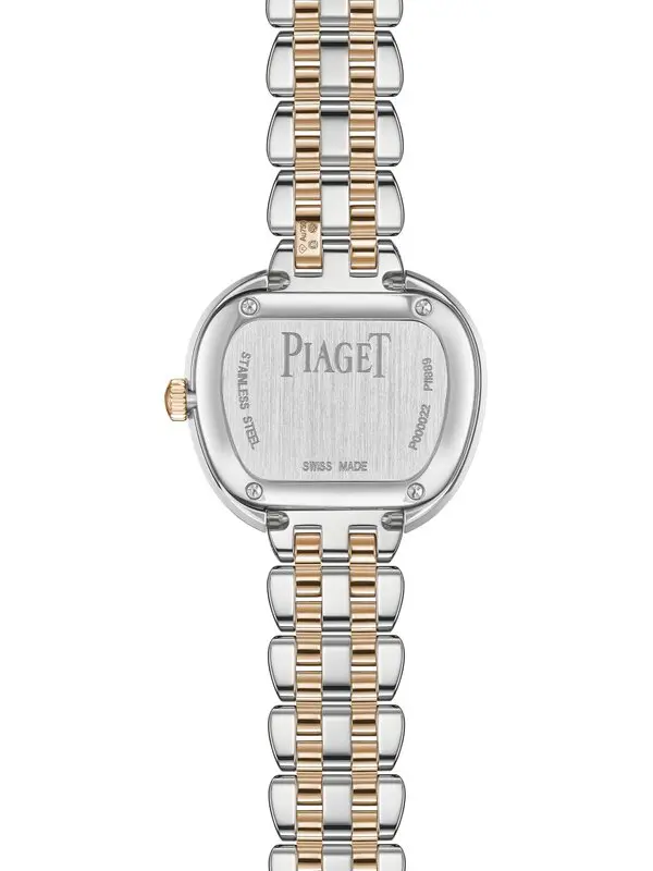 PIAGET Sixtie 18k Rose Gold & Stainless Steel Watch/29mm