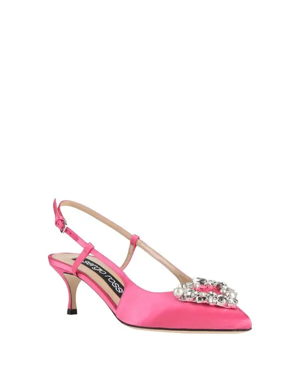 SERGIO ROSSI Pumps Size Textile Fibers