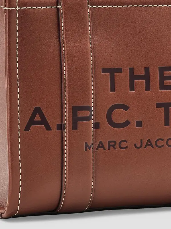 MARC JACOBS X A.P.C. Marc Jacobs X A. P.c. The A. P.c. X Marc Jacobs Small Leather Tote Bag
