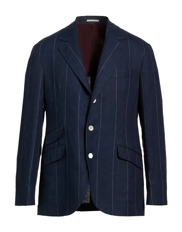 Brunello Cucinelli Blazer Midnight Size Linen