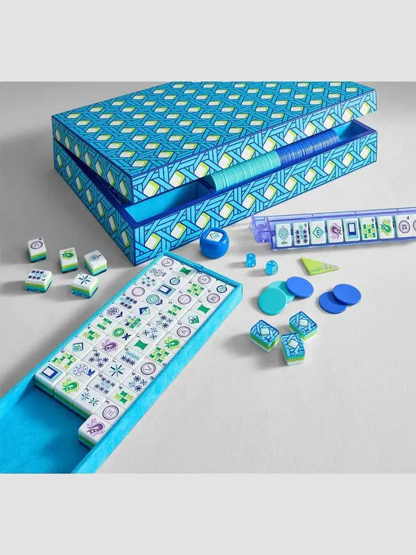 Jonathan Adler Basketweave Mahjong Set