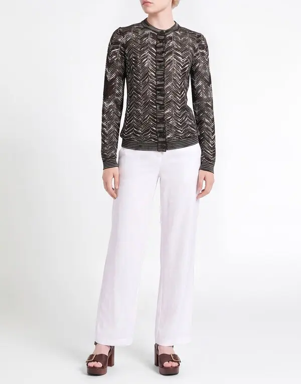 Missoni Cardigan Dark Size Wool, Viscose