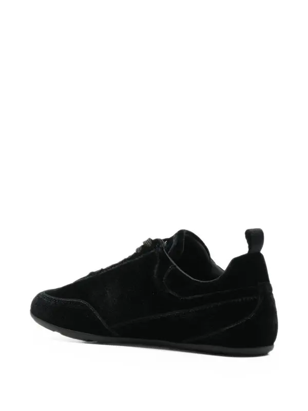 Emporio Armani Velvet Sneakers