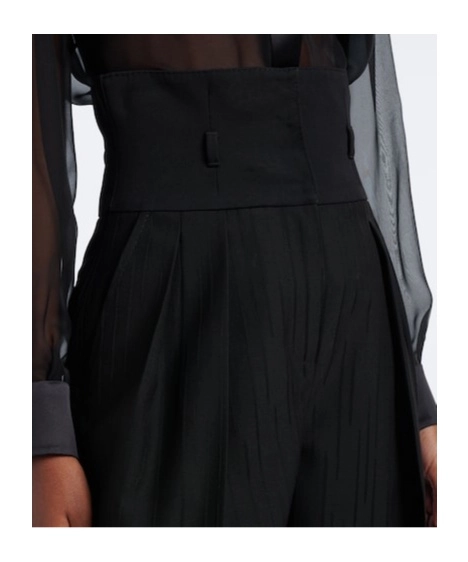 Dolce & Gabbana Pinstripe Wide-leg Pants