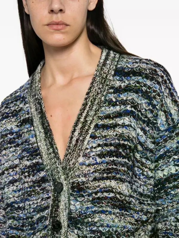 Missoni Marled-knit V-neck Cardigan