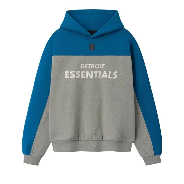 Fear Of God Lions 90s Relaxed Hoodie 'concrete Heather - Grey
