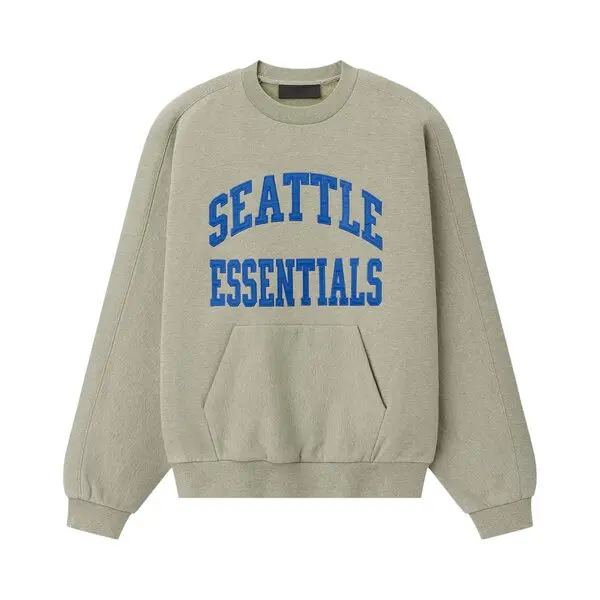 Fear Of God Seahawks 90s Relaxed Crewneck 'seal Heather