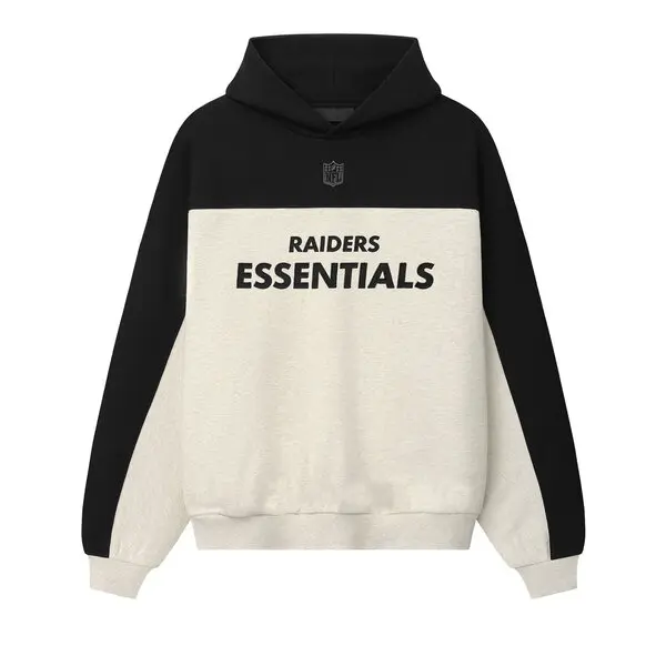 Fear Of God Raiders 90s Relaxed Hoodie 'marble Heather - Grey