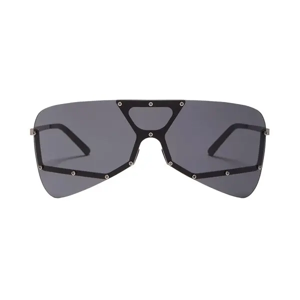 Rick Owens Tower Sunglasses Temple/black