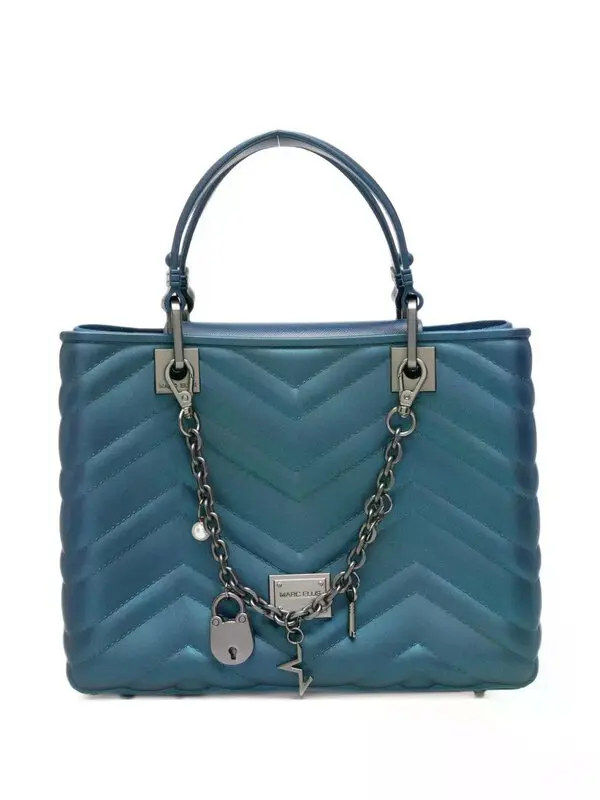 MARC ELLIS Medium Krissy Wave 27 Tote Bag - Blue