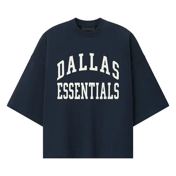 Fear Of God Cowboys Merch Tee 'dark Sapphire